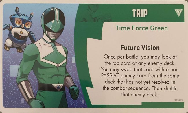 Trip (Time Force Green) – Once A Ranger