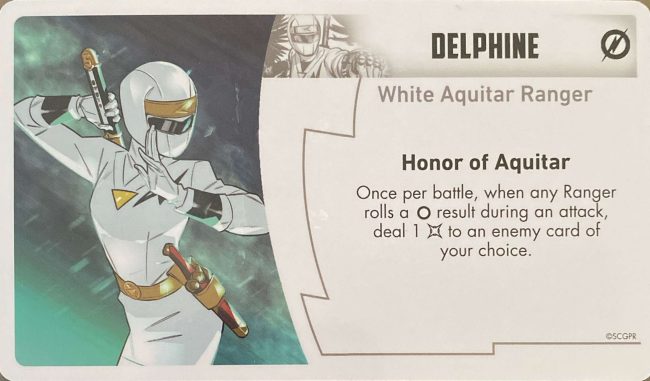 Delphine (White Aquitar Ranger) – Once A Ranger