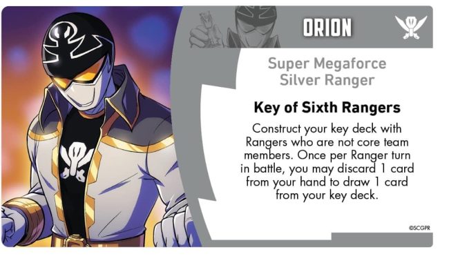 Orion (Super Megaforce Silver Ranger) – Once A Ranger