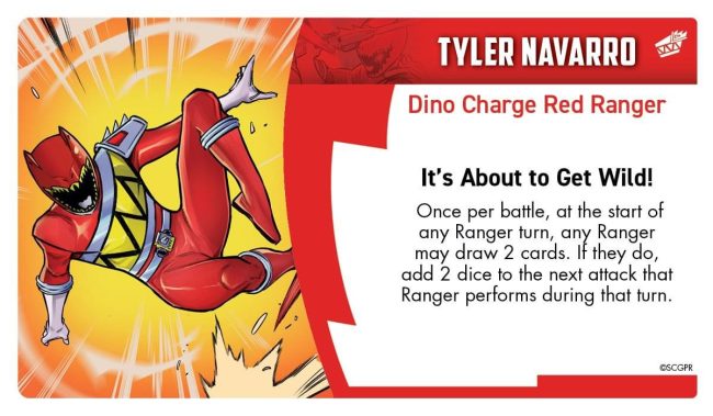 Tyler Navarro (Dino Charge Red Ranger) – Once A Ranger
