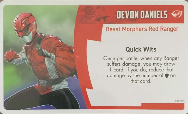 Devon Daniels (Beast Morphers Red Ranger) – Once A Ranger