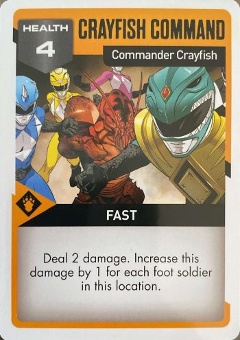 Commander Crayfish – Once A Ranger