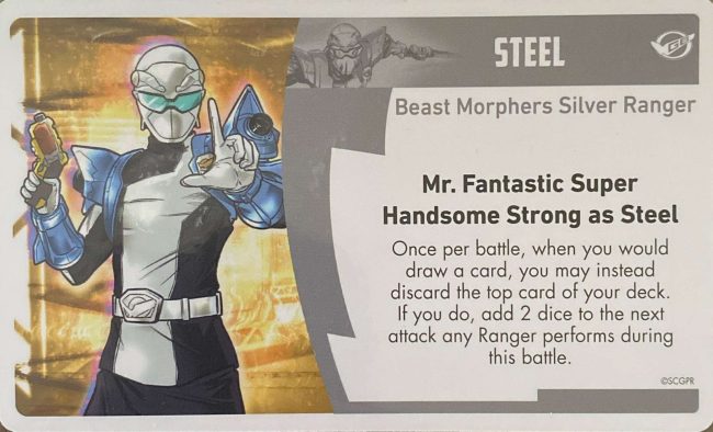 Steel (Beast Morphers Silver Ranger) – Once A Ranger