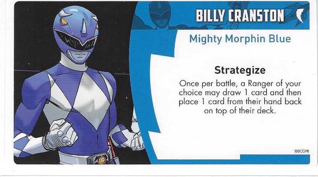 Billy Cranston (Mighty Morphin Blue) – Once A Ranger